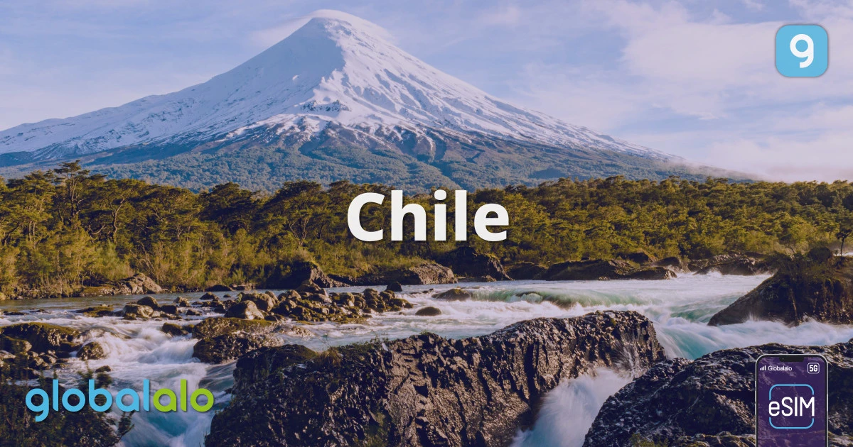 Chile eSIM Bundles (4G) | 1GB-20GB Options | From $6,50